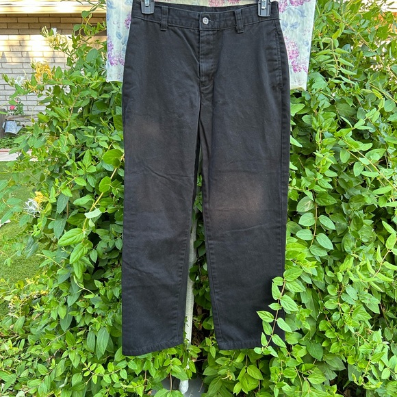 George | Bottoms | Boys Youth 4 Waist 26 Dark Black Chino George Pants ...